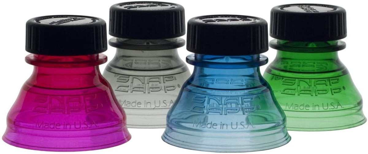 Snap Capp Re-closable Can Lid, Assorted Colors, Set of 4 – CharmBin